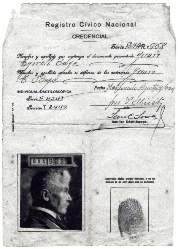 Papeles y documentos de la familia Edye - Banco de Historias Locales - BHL